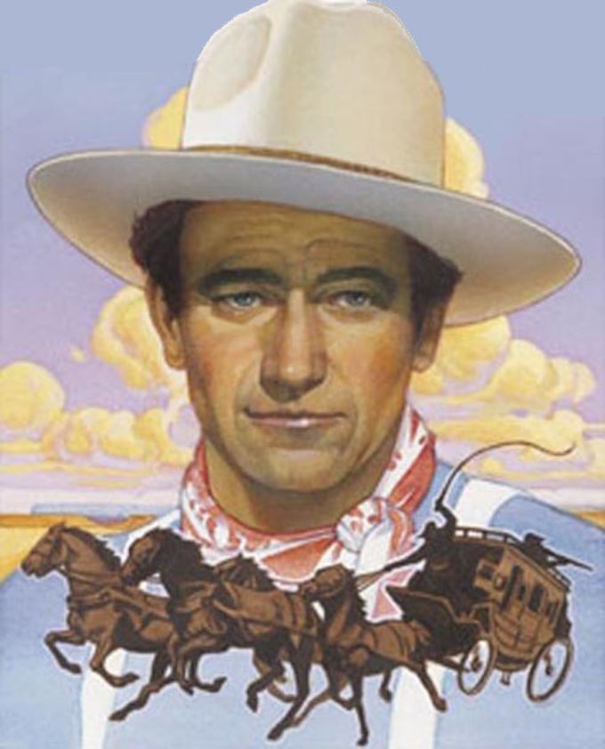 John Wayne Stagecoach Cross Stitch Pattern***look***buyers Can Download ...